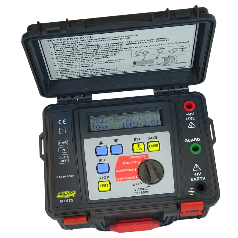 10kV High Voltage Insulation Tester | MajorTech