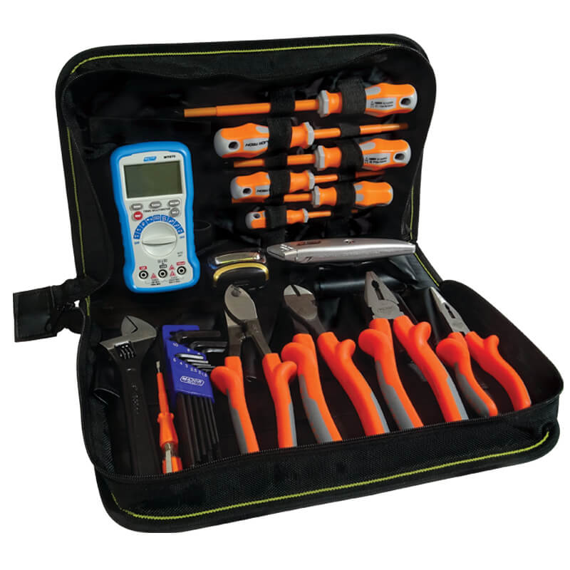 11 Piece Toolkit with Digital Multimeter | MajorTech