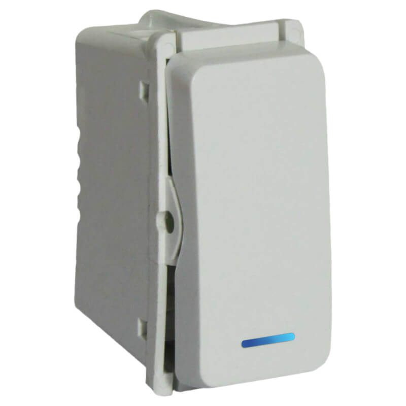 VETi 1 - One-Way Switch (1 Module) with Locator - Modular | MajorTech