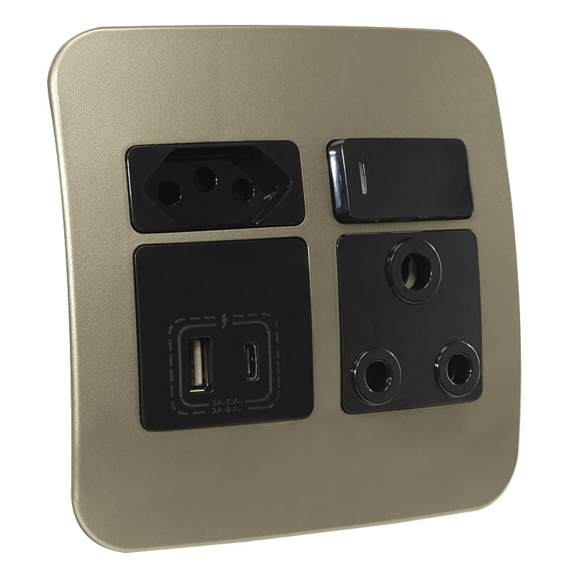 VETi 1 - USB-A & USB-C Wall Socket - Complete | MajorTech