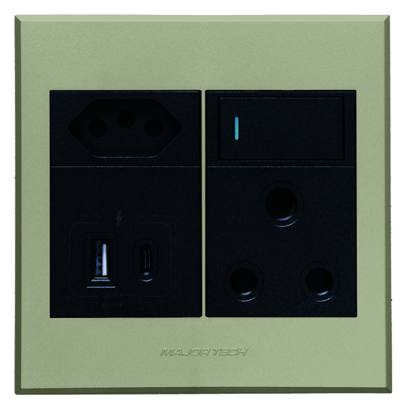 VETi 3 AURA - USB A & C Socket - Complete | MajorTech